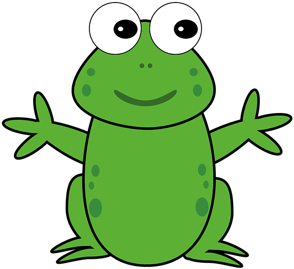 Speckled Frog Clip Art