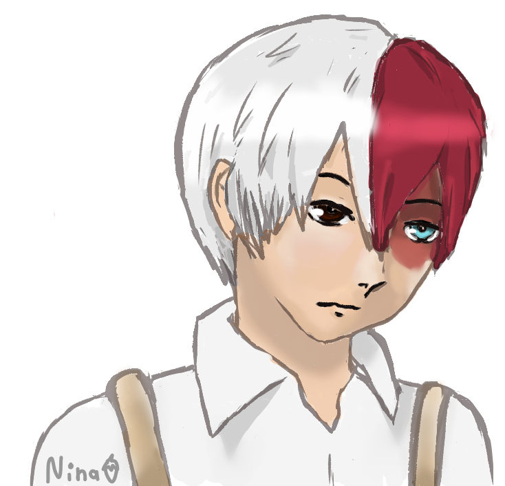 Download Shouto Todoroki - Cartoon PNG Image with No Background ...