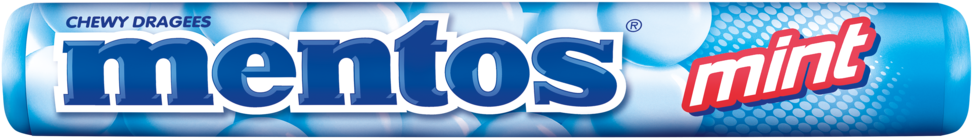 Download Mentos Mint Roll 14 Pieces PNG Image with No Background ...