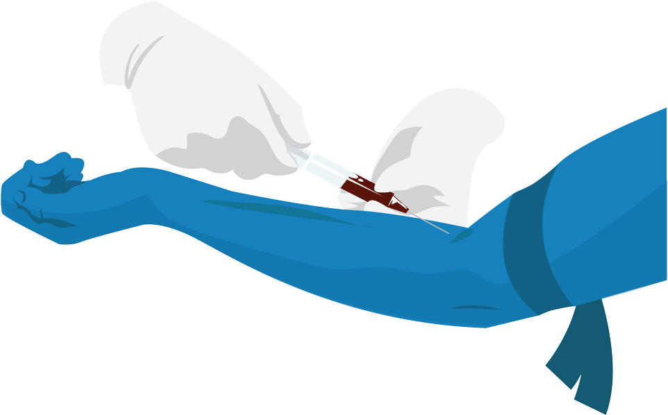 Download Collect Patient Blood Sample Within 24 Hours Of Onset PNG ...