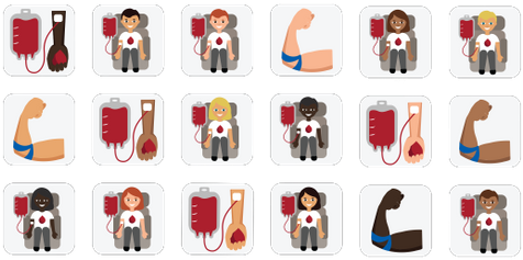 6 Apr - Blood Transfusions Emoji - Free Transparent PNG Download - PNGkey