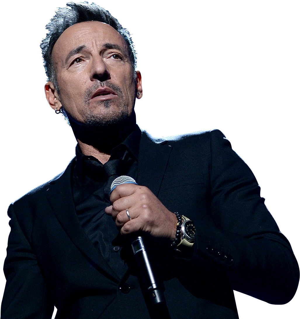Download Bruce Springsteen PNG Image with No Background - PNGkey.com