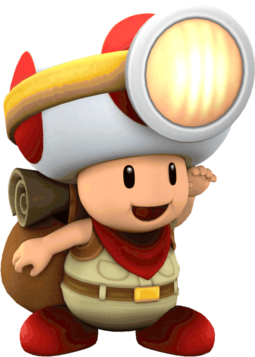 Download Captain Toad Transparent By Mach 7-d9h8jcl - Capitan Toad ...