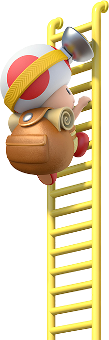 Captaintoad Auf Leiter - Captain Toad: Treasure Tracker - Free ...