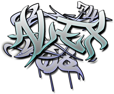 Download Alexander Martinez - Graffitis Con El Nombre Alex PNG Image ...