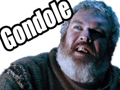 Sticker Other Hodor Gondole Got - Official Hbo Game Of Thrones Hodor ...