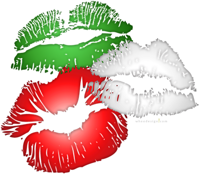 Download Big Kissing Lips - Kiss Me Im Irish Png PNG Image with No ...