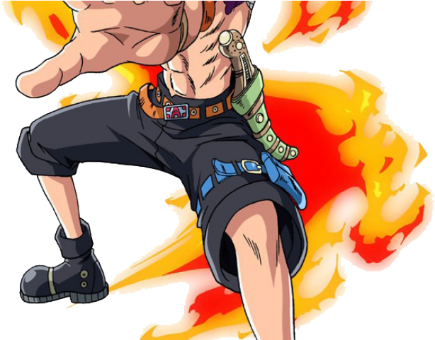 One Piece Clipart Ace - Portgas D Ace Png - Free Transparent PNG ...
