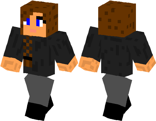 Download Minecraft Secret Service Skin PNG Image with No Background ...