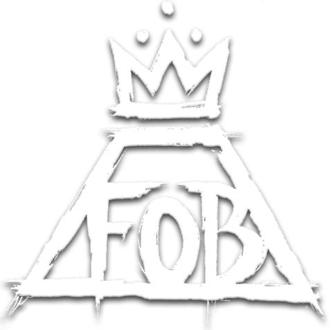 Fall Out Boy Logo - Fall Out Boy Logo White - Free Transparent PNG ...