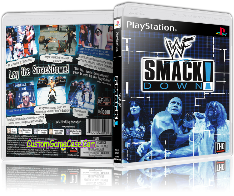 Download Sony Playstation 1 Psx Ps1 - Wwf Smackdown Playstation Ps1 PNG ...