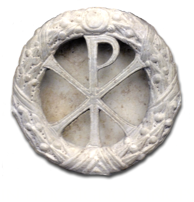 Favorite - Chi Rho Monogram Lapel Pin, Men's, Sea Shell / Lavender ...