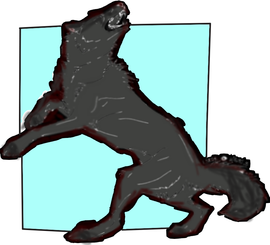 Angry Wolf - Illustration - Free Transparent PNG Download - PNGkey