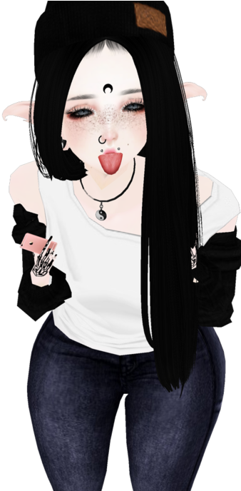 Download Imvu Image - Imvu Girl Transparent Aesthetic PNG Image with No ...