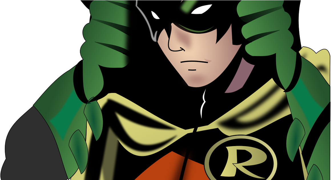 Download Bruno Nerd Comics - Desenhando Damian Waine Robin PNG Image ...