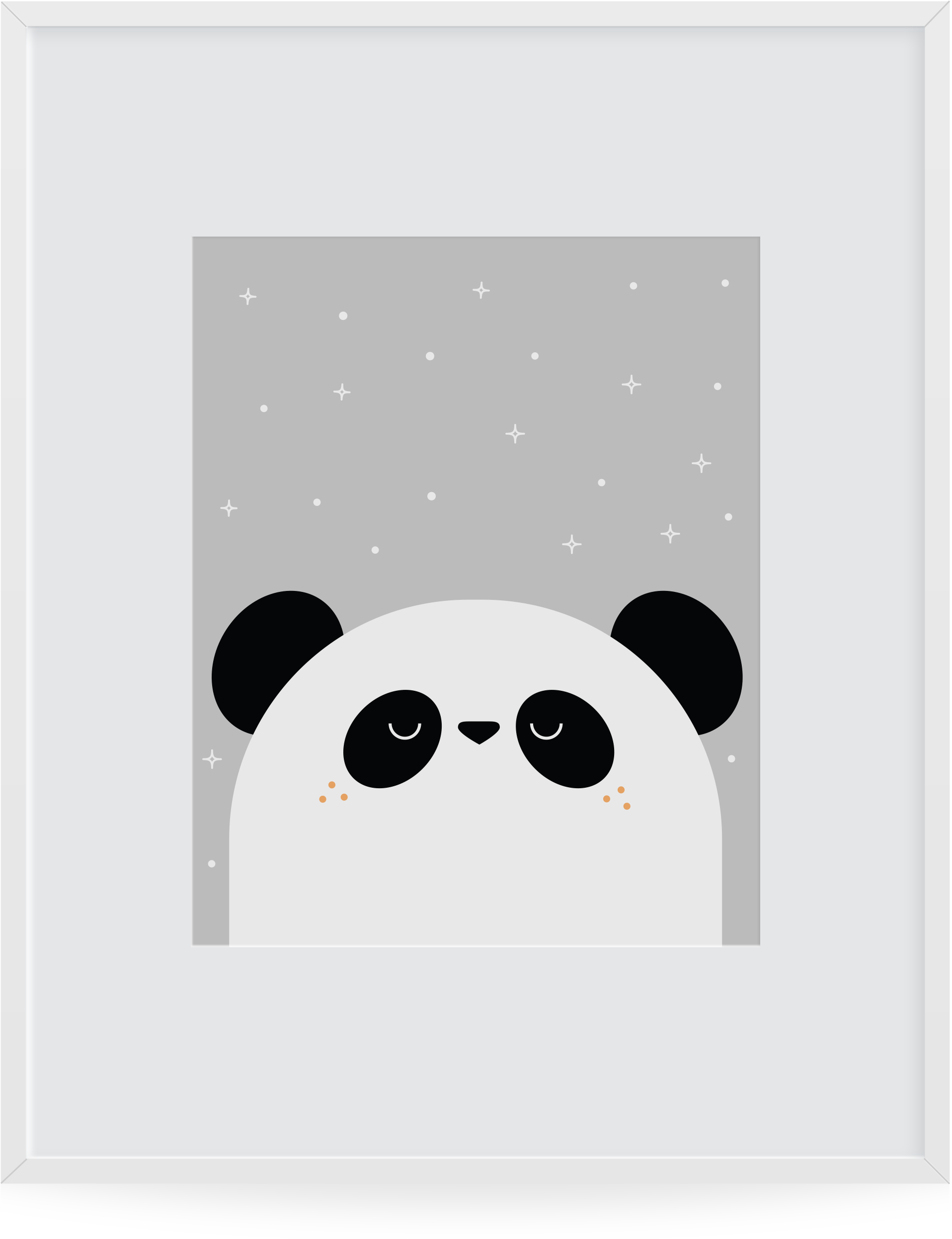 Download Panda Bear Art Print - Cartoon PNG Image with No Background ...