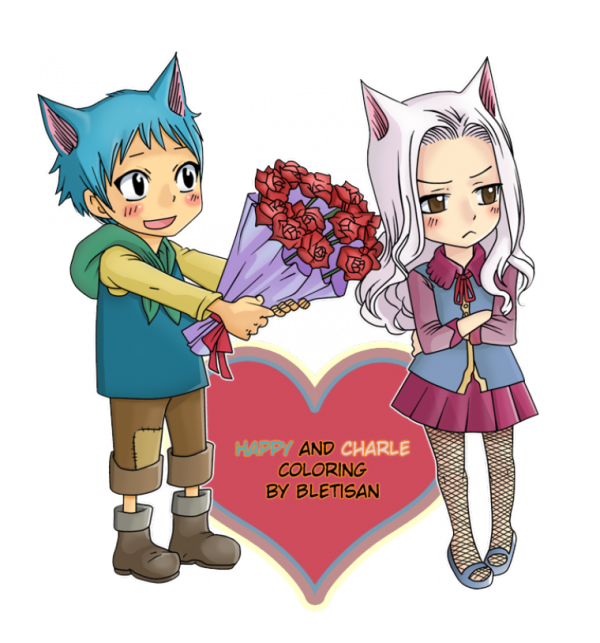 Fairy Tail Happy Human Form