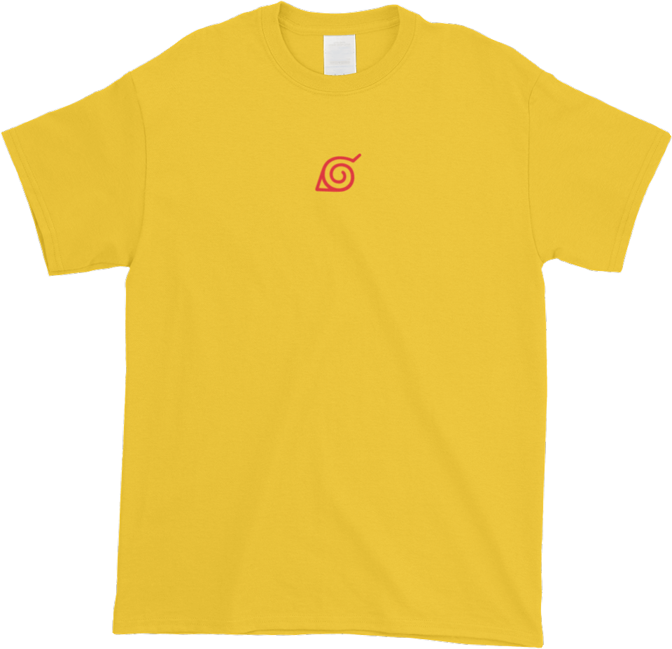 Naruto Sharingan Kakashi Shirt - Cdg Yellow Tee Black Heart - Free ...
