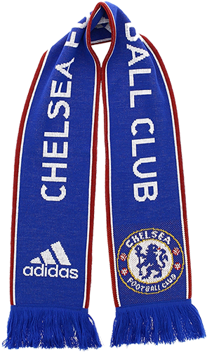 Download Adidas Men's Chelsea Scarf Football - Blue, Size One PNG Image ...