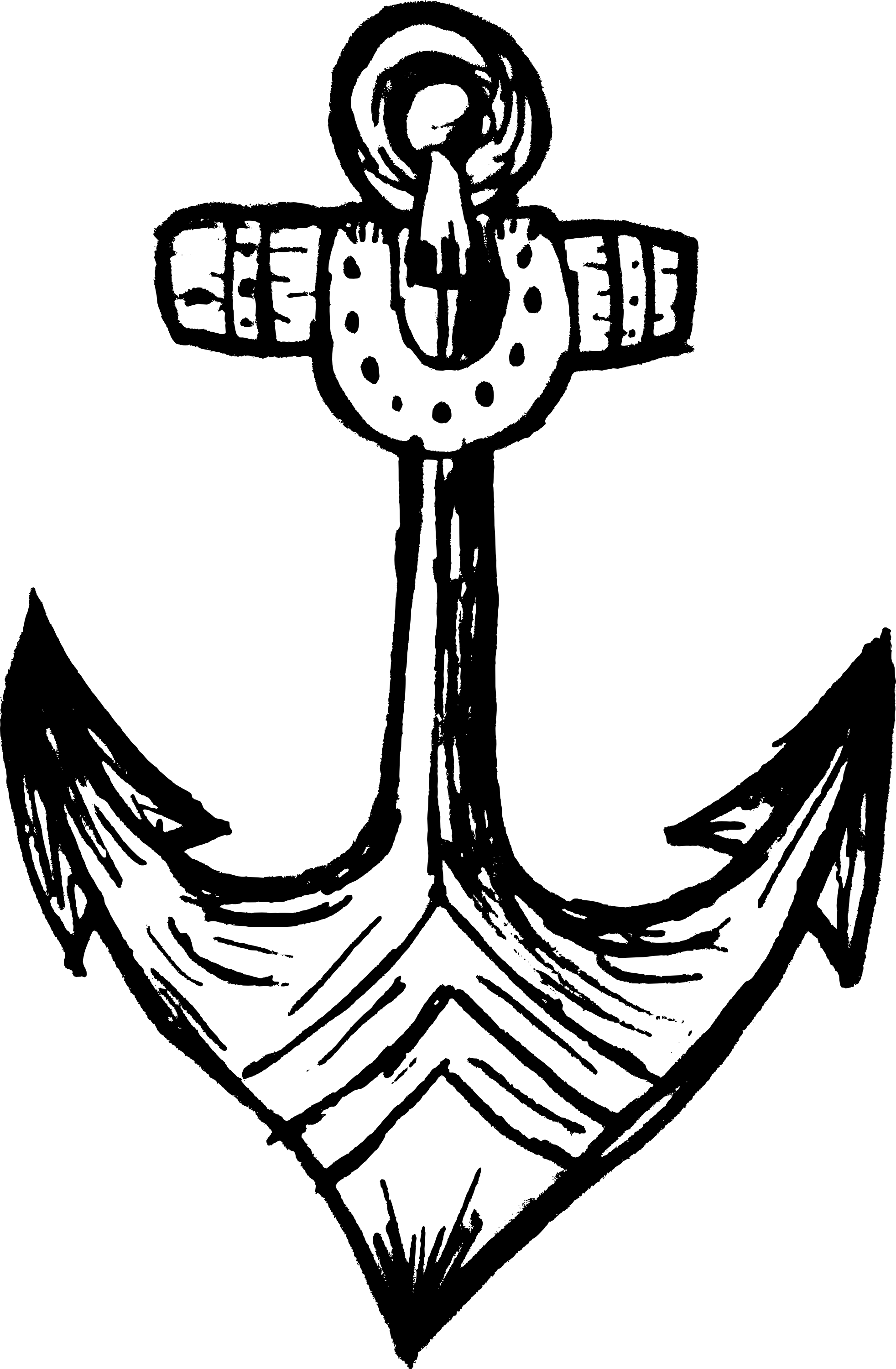 Download Drawn Anchor Transparent - Art PNG Image with No Background ...