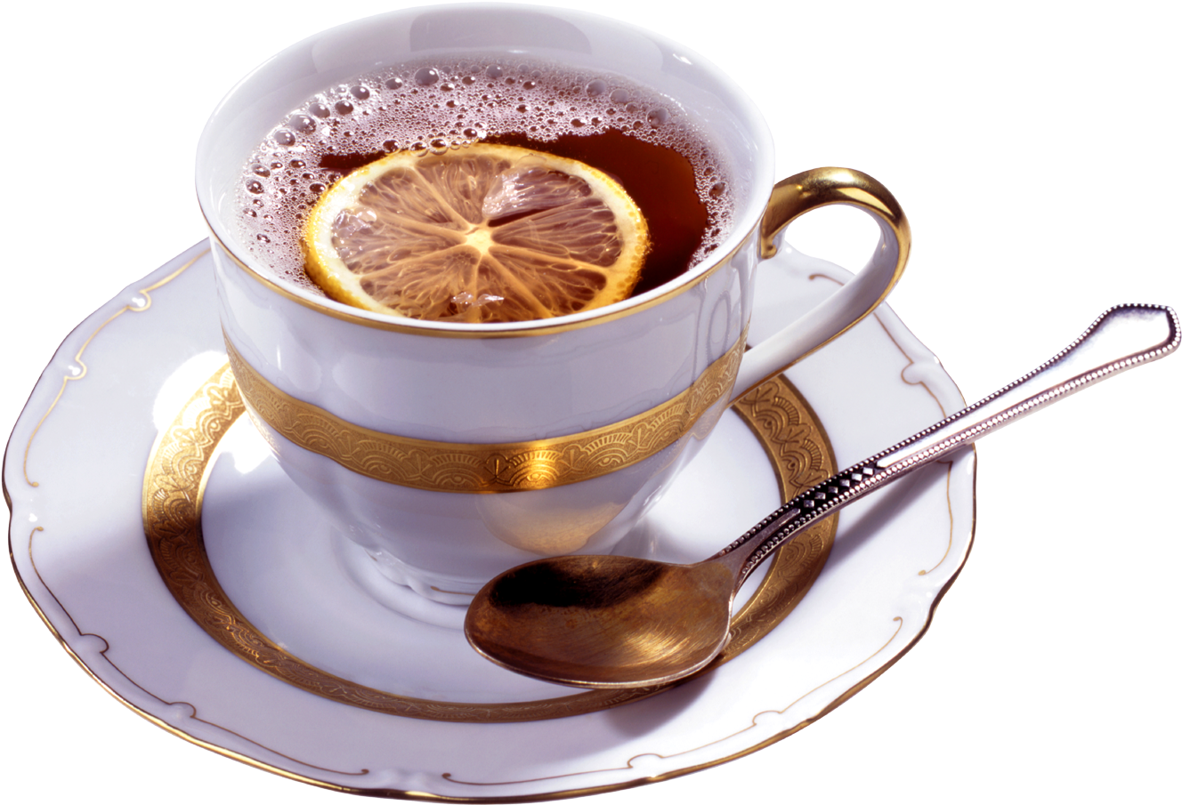 Download Lemon Tea In Cup Png - Чашка Чая Пнг PNG Image with No ...