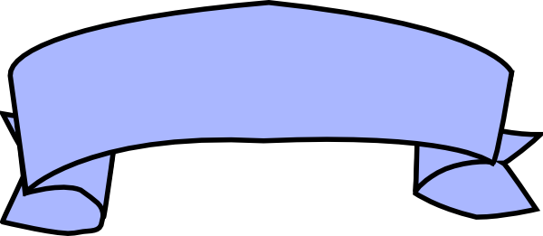 Download Powder Blue Ribbon Banner Svg Clip Arts 600 X 261 Px PNG Image ...