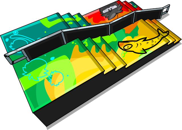 Graffiti Stair Ramp Sprite 006 - Graphic Design - Free Transparent PNG ...