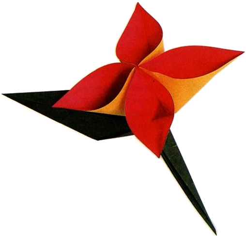 Download Paper Flowers - Origami Flower Transparent PNG Image with No ...