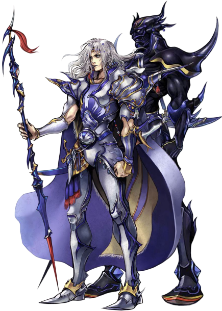 Download Cecil Light And Dark Artwork - Final Fantasy Cecil PNG Image ...