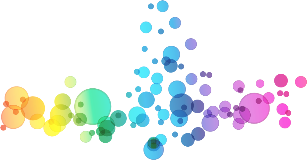 Buble Colors - Colourful Bubble Png Vector - Free Transparent PNG ...