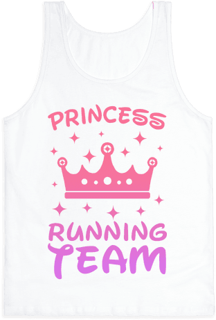 Download Princess Running Team Tank Top - T-shirt PNG Image with No ...