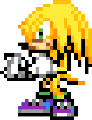 Download Yellow Knuckles The Echidna - Knuckles The Echidna PNG Image ...