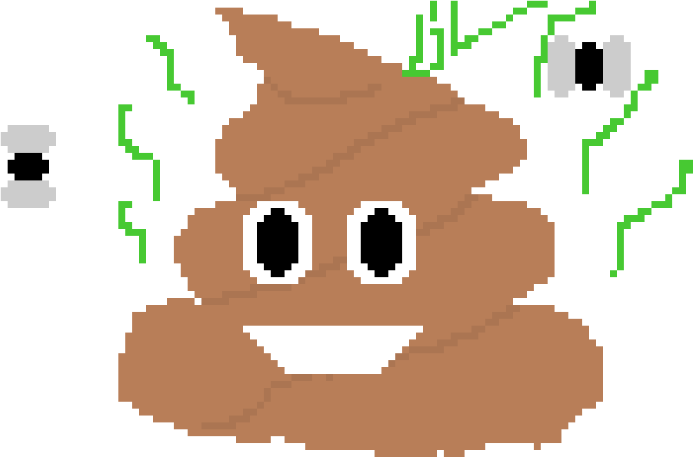 Download Poop Emoji - Poop Emoji Pixel Art Png PNG Image with No ...