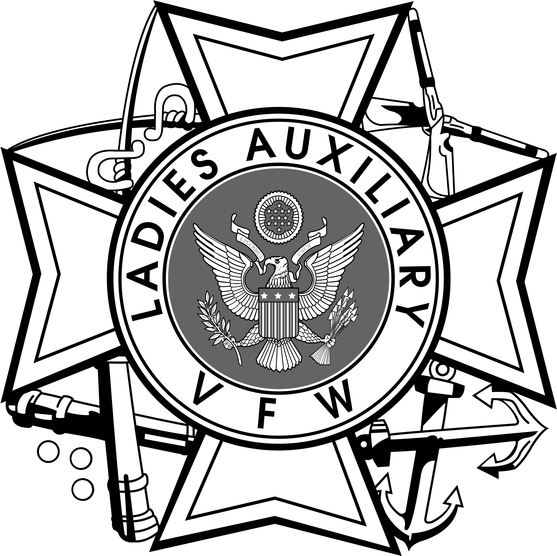 Download Vfw Logo Png Transparent - Vfw Ladies Auxiliary Logo PNG Image ...