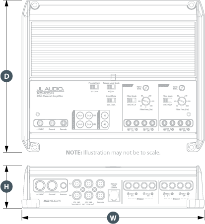 Download Table Image - Jl Audio 400 4 Wiring PNG Image with No ...