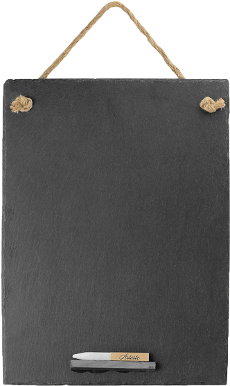 Slate Memo Board Chalkboard - Artaste 2 Piece Slate Chalkboard Set ...