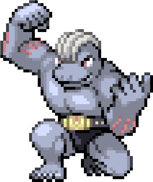 Download Machoke - Machoke Pixel PNG Image with No Background - PNGkey.com