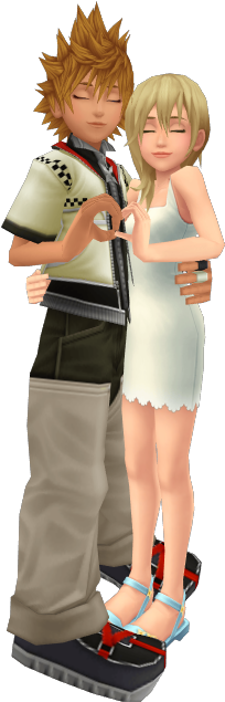Download Roxas And Namine Images Roxas Namine = Rokunami Mmd - Paper ...