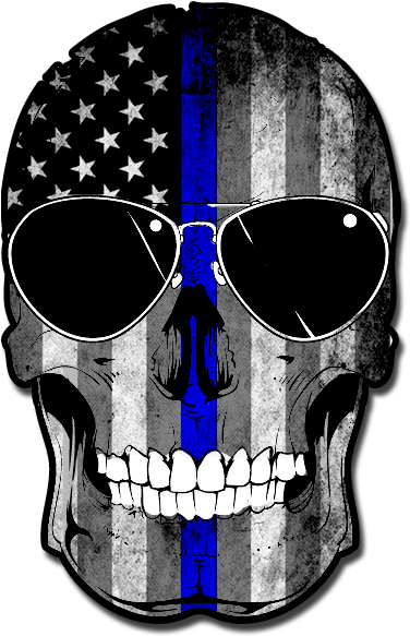 Download Thin Blue Line Warrior PNG Image with No Background - PNGkey.com