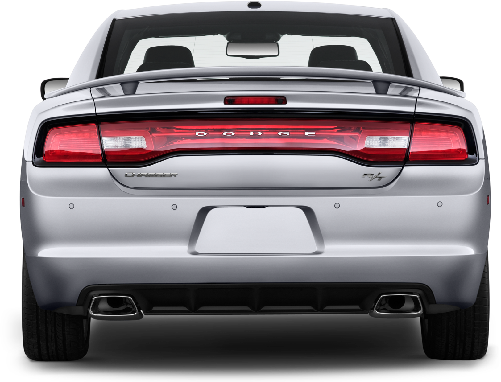 Dodge Challenger Clipart Transparent - 2014 Dodge Charger Rear - Free ...