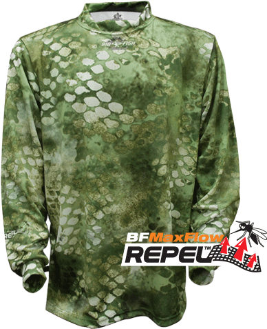 Download Full Camoscale Assault Green - Green Fish Scale Shirt PNG ...
