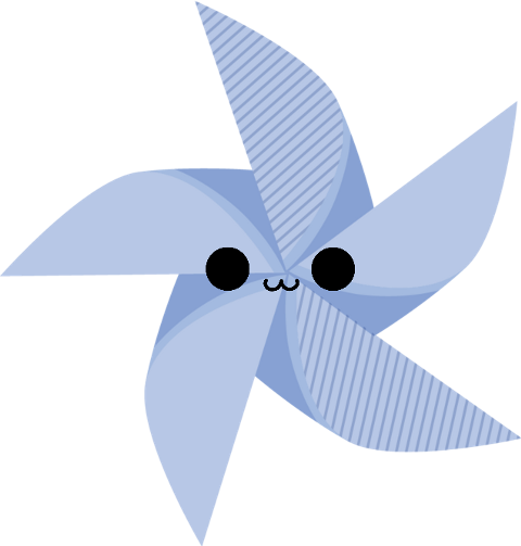 Download Pinwheel Blue Png PNG Image with No Background - PNGkey.com