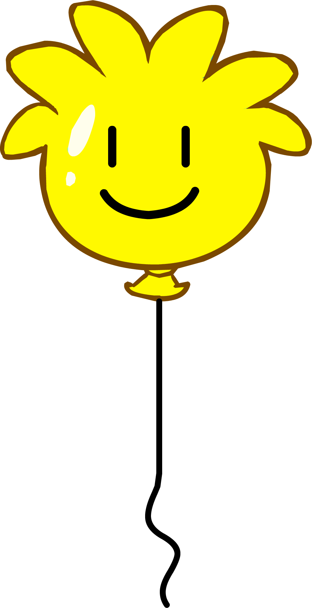 Download Yellow Puffle Balloon Icon - Smiley PNG Image with No ...