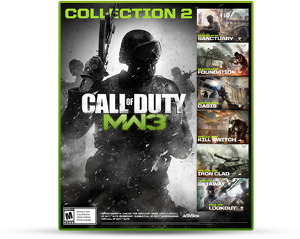 Download Call Of Duty Modern Warfare 3 Dlc Code Collection 2 PNG Image ...