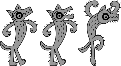 Download Fearsome Wolf Vector - Wolf PNG Image with No Background ...