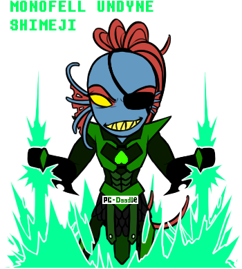Download “ So After A Lot Of Crying And - Undertale Undyne Shimeji PNG ...