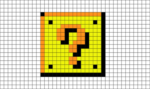 Download Pixel Coin Block - Mario Coin Block Gif PNG Image with No ...