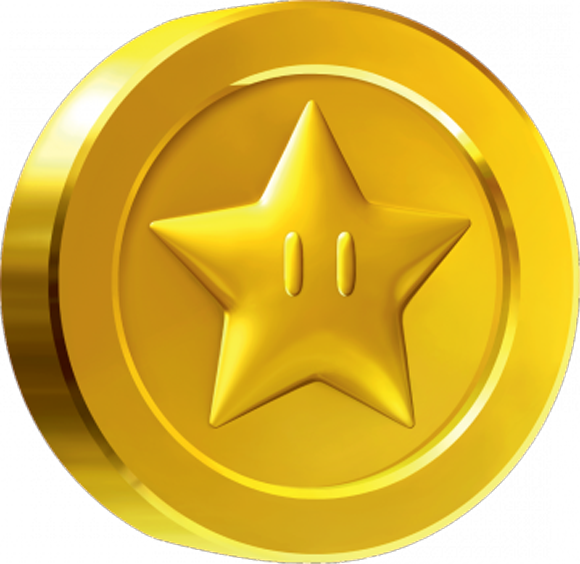 Mario Coins Png For Kids - Emblem - Free Transparent PNG Download - PNGkey