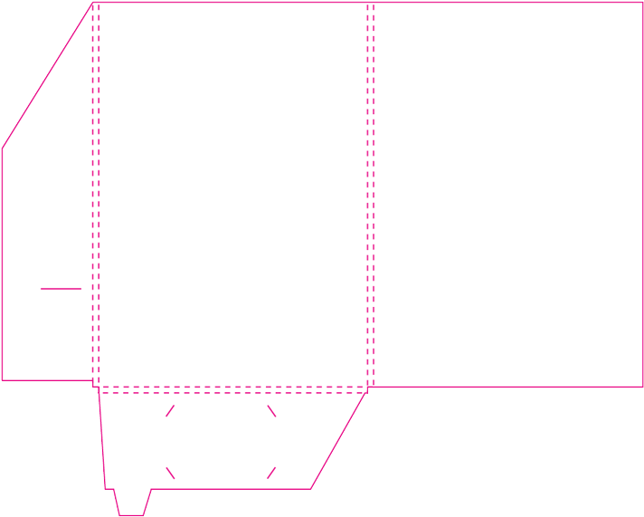 Download Folder With Business Card Slot Template Presentation - A4 ...