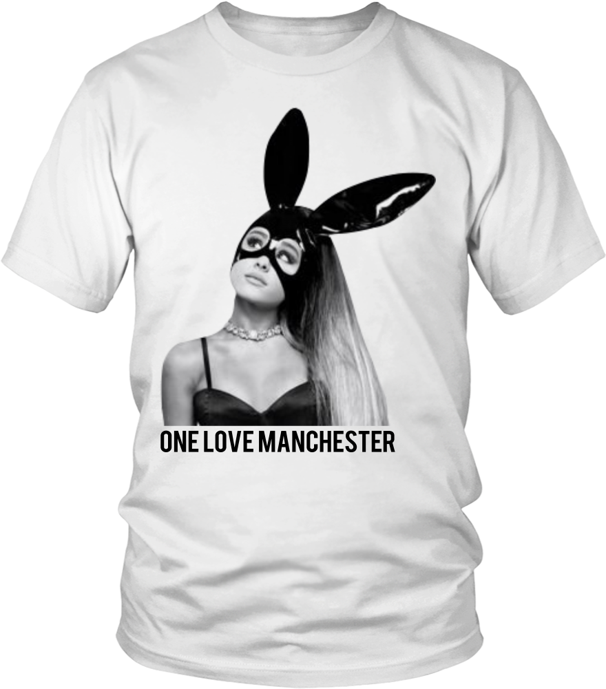 Download One Love Manchester T-shirt Ariana Grande Fans - Hearts And ...
